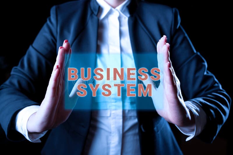 Sign Displaying Business System. Business Idea a General Change in the ... Sign Displaying Business System. Business Idea a General Change in the ...