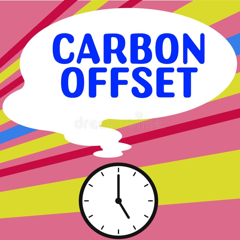 Sign Displaying Carbon Offset. Internet Concept Reduction in Emissions ... Sign Displaying Carbon Offset. Internet Concept Reduction in Emissions ...