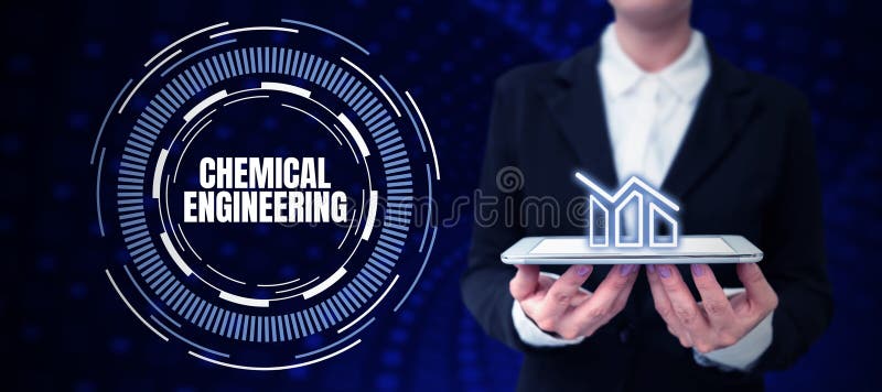 Sign Displaying Chemical Engineering. Word for Developing Things ...