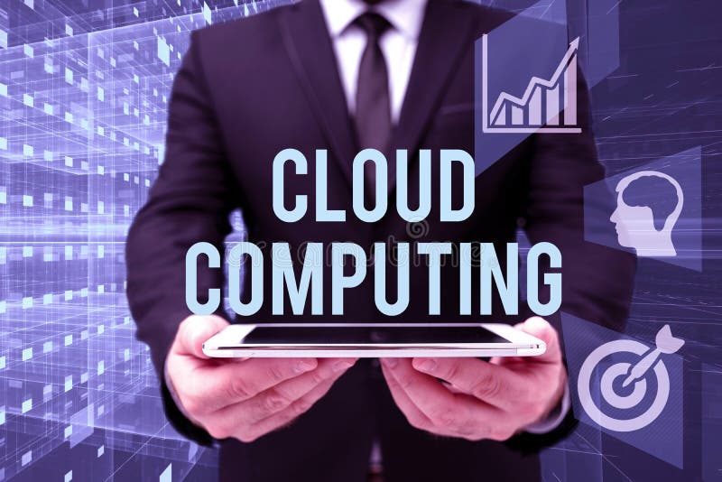 Sign Displaying Cloud Computing. Business Idea Use a Network of Remote ... Sign Displaying Cloud Computing. Business Idea Use a Network of Remote ...