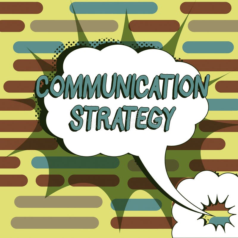 Conceptual Display Communication Strategy. Internet Concept Verbal ...