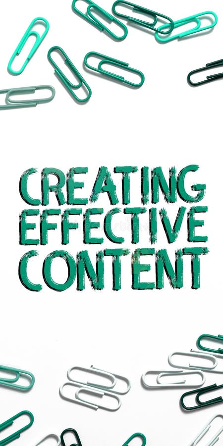 Sign Displaying Creating Effective Content. Word for Valuable ... Sign Displaying Creating Effective Content. Word for Valuable ...