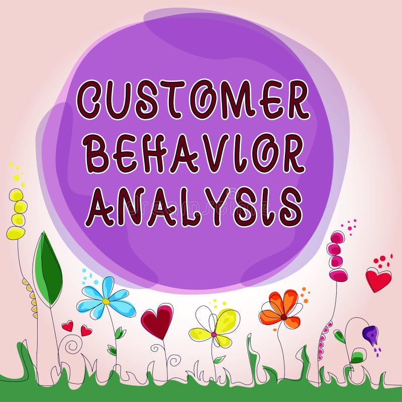 Sign Displaying Customer Behavior Analysis. Word for Buying Behaviour ...