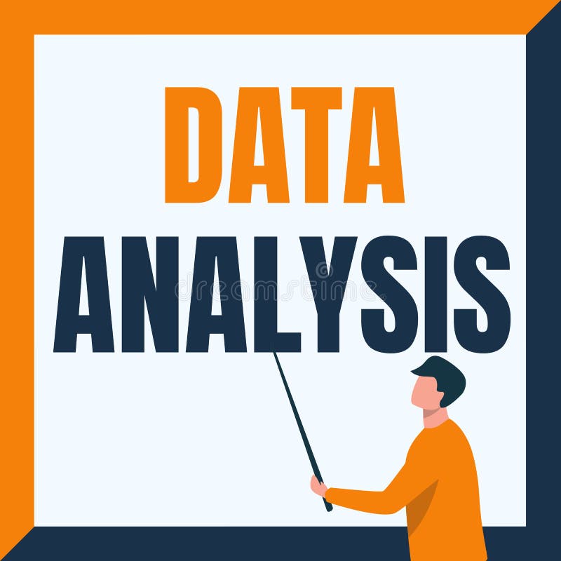 Text Showing Inspiration Data Analysis. Word Written on Business ...