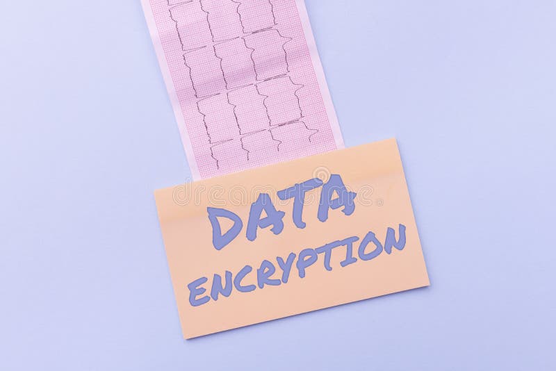 Handwriting Text Data Encryption Business Showcase Symmetrickey Algorithm For The Encrypting