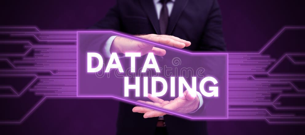 Sign Displaying Data Hiding. Concept Meaning Secretly Embedding Data in Graphics Images and ...