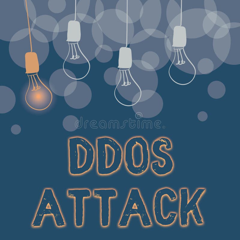 Sign Displaying Ddos Attack. Concept Meaning Disturbed Access To the ... Sign Displaying Ddos Attack. Concept Meaning Disturbed Access To the ...