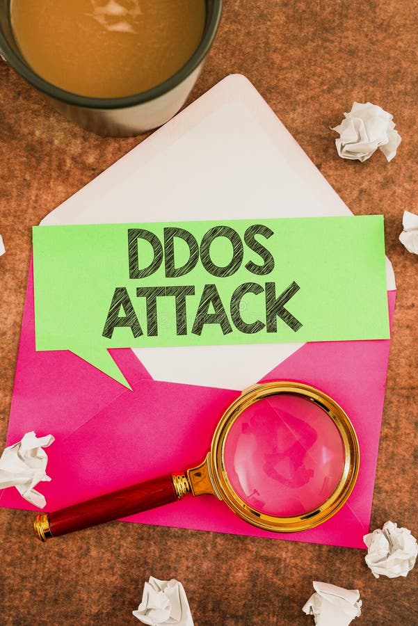 Hand Writing Sign Ddos Attack. Business Idea Perpetrator Seeks To Make ... Hand Writing Sign Ddos Attack. Business Idea Perpetrator Seeks To Make ...