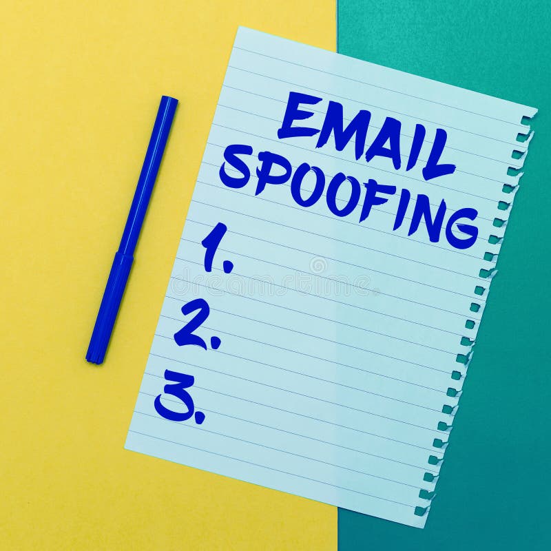 Inspiration Showing Sign Email Spoofing. Business Approach Secure the ... Inspiration Showing Sign Email Spoofing. Business Approach Secure the ...