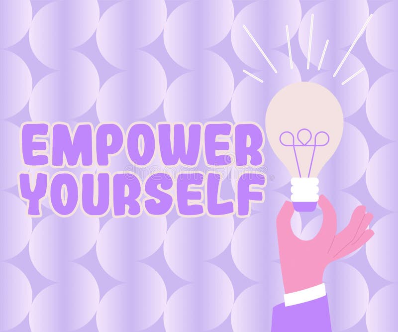 Conceptual Caption Empower Yourself. Business Idea Giving You the Power ... Conceptual Caption Empower Yourself. Business Idea Giving You the Power ...