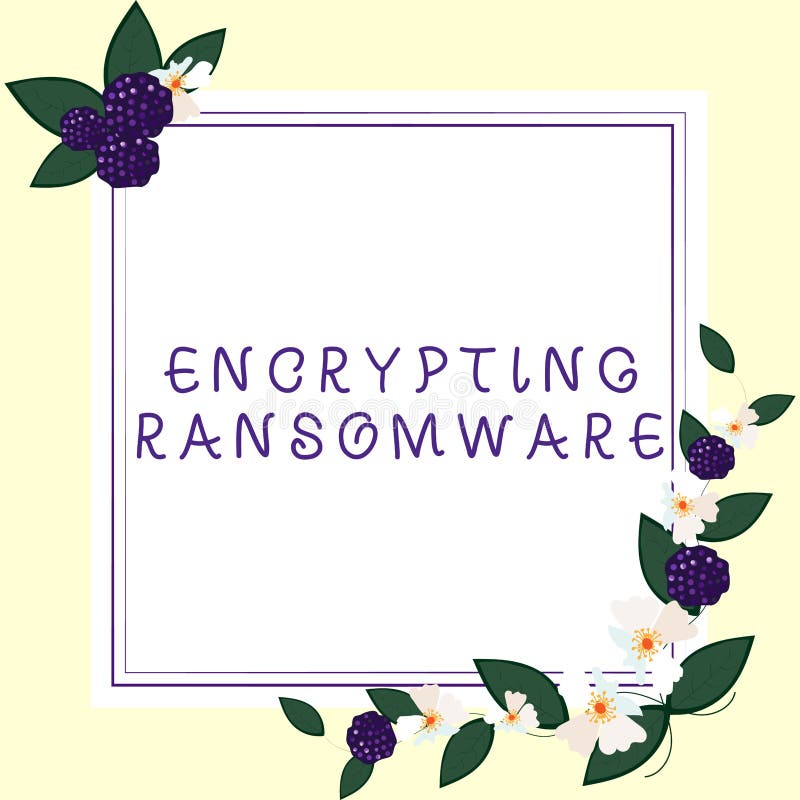 Conceptual Display Encrypting Ransomware. Business Overview Protect ...