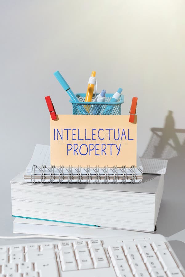 Sign Displaying Intellectual Property. Business Overview Protect from ...