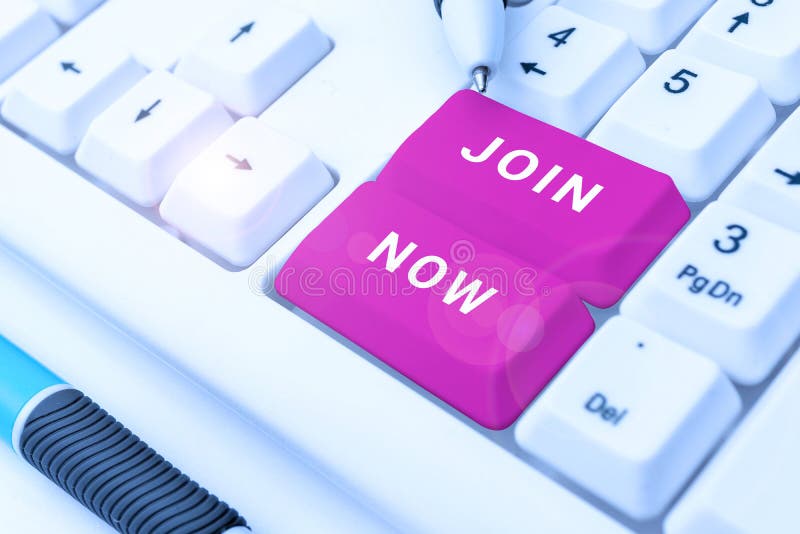 Conceptual Display Join Now. Internet Concept an Invite To a Person or ... Conceptual Display Join Now. Internet Concept an Invite To a Person or ...