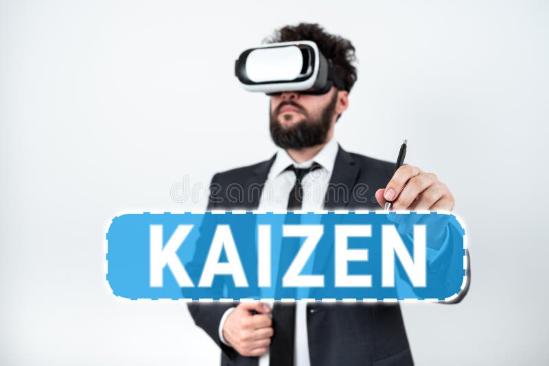 Sign Displaying Kaizen. Concept Meaning a Japanese Business Philosophy ... Sign Displaying Kaizen. Concept Meaning a Japanese Business Philosophy ...