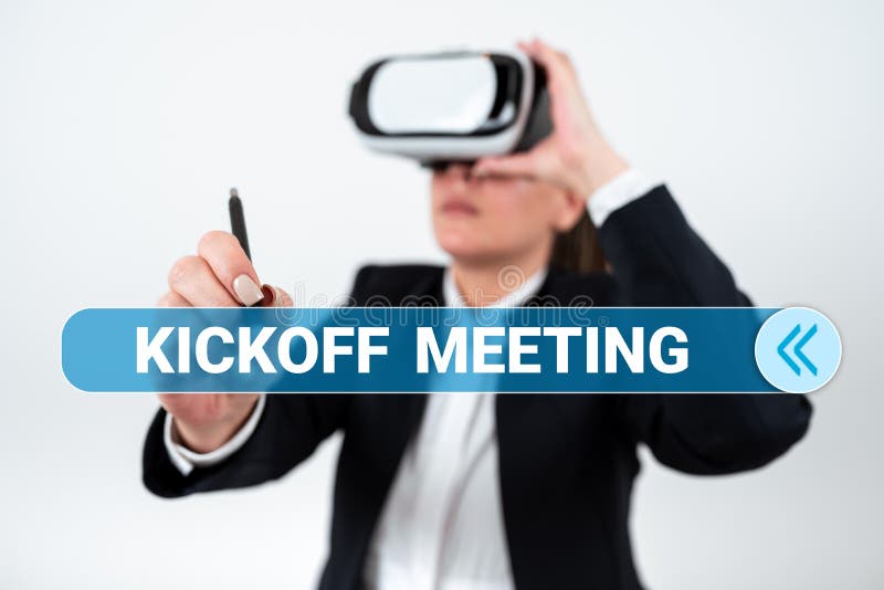 Text Caption Presenting Kickoff Meeting. Business Concept Special ... Text Caption Presenting Kickoff Meeting. Business Concept Special ...
