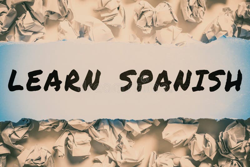 Sign Displaying Learn Spanish. Business Approach To Train Writing and ... Sign Displaying Learn Spanish. Business Approach To Train Writing and ...
