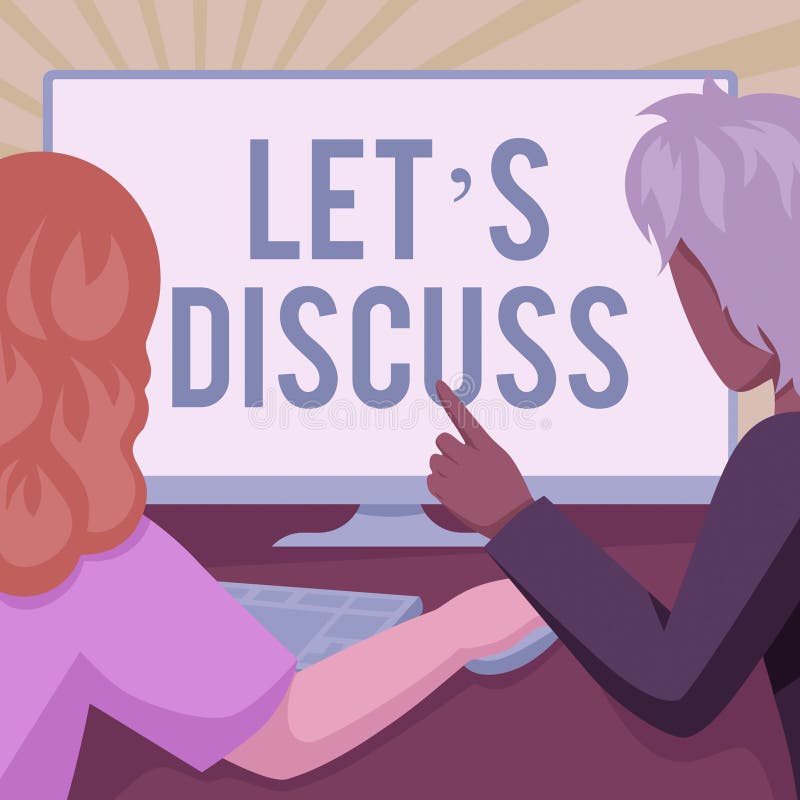 Conceptual Caption Lets Discuss. Business Overview To Talk about ...