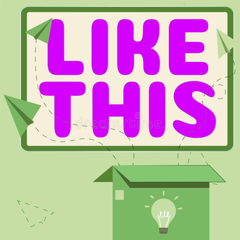 Sign Displaying Like this. Word for an Action Refering To Something ...