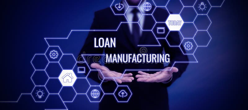 Sign Displaying Loan ManufacturingBank Process To Check Eligibility of ... Sign Displaying Loan ManufacturingBank Process To Check Eligibility of ...