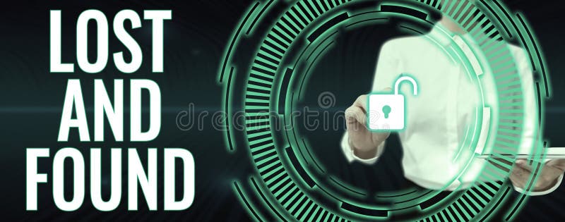 Conceptual Display Lost and Found. Business Approach Place Where You ... Conceptual Display Lost and Found. Business Approach Place Where You ...