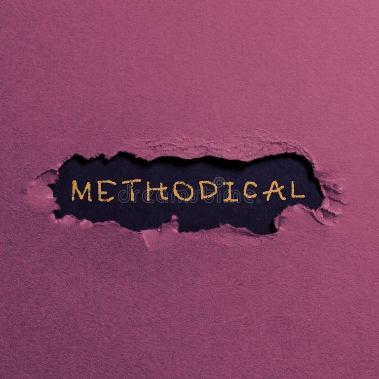 Sign Displaying Methodical. Business Approach System of Methods Used in ...