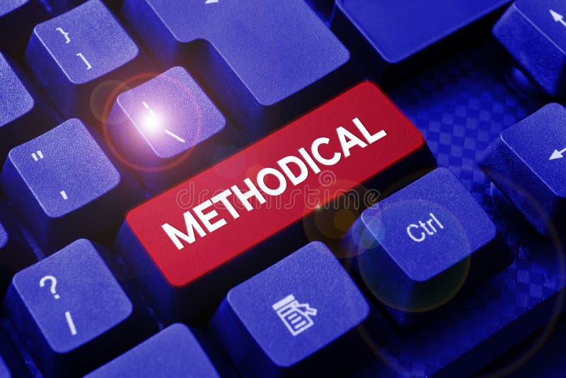 Sign Displaying Methodical. Business Idea System of Methods Used in a ...