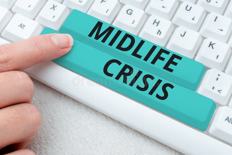 Text Caption Presenting Midlife Crisis. Business Showcase Software ... Text Caption Presenting Midlife Crisis. Business Showcase Software ...