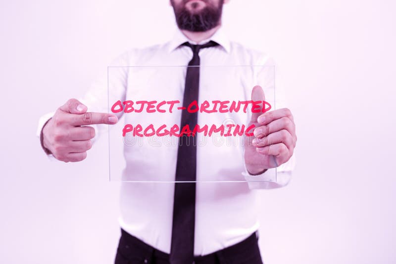 Writing Displaying Text Object Oriented Programming Business Showcase Language Model Objects