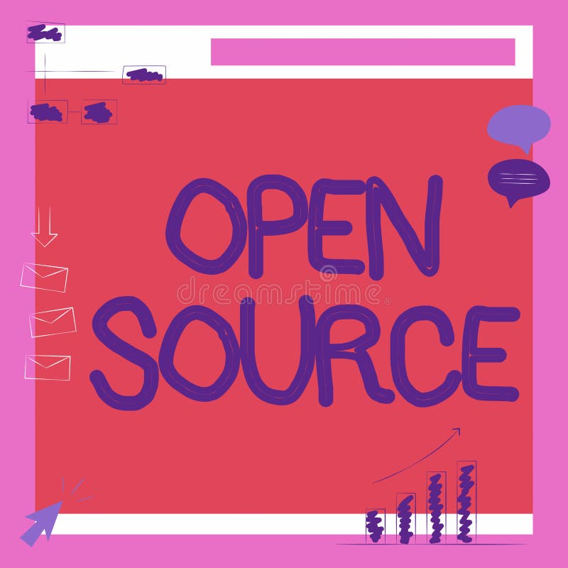 Sign Displaying Open Source. Business Overview Contains the Source Code ... Sign Displaying Open Source. Business Overview Contains the Source Code ...