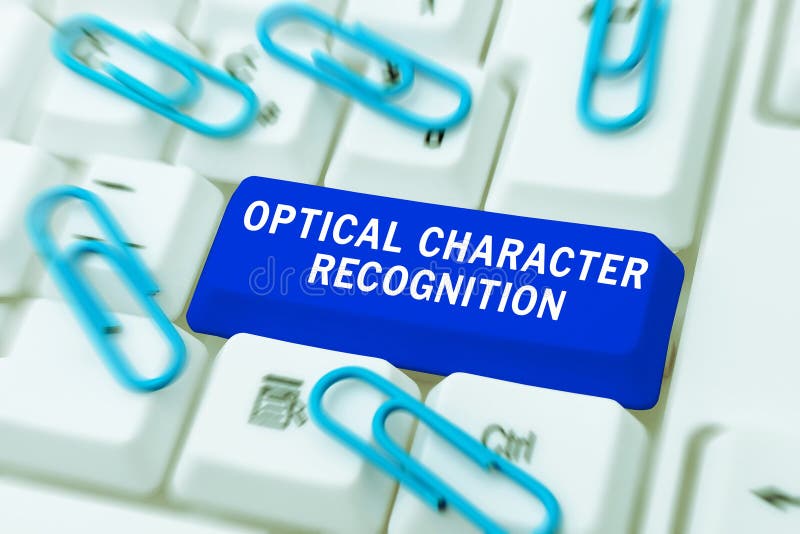 Sign Displaying Optical Character Recognition. Business Idea the ... Sign Displaying Optical Character Recognition. Business Idea the ...