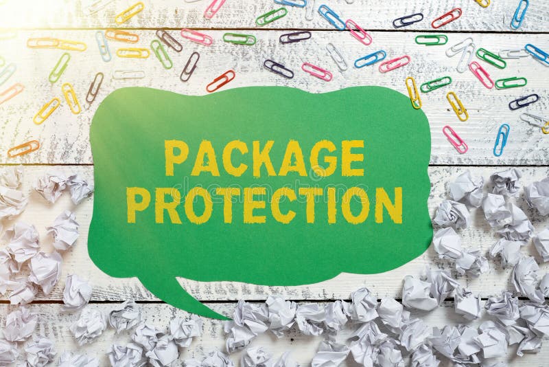Text Showing Inspiration Package ProtectionWrapping and Securing Items ...