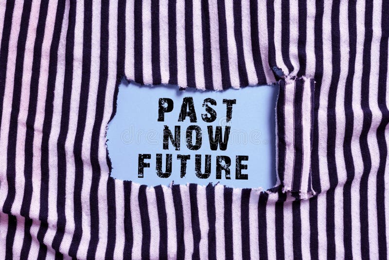 Sign Displaying Past Now Future. Word for Last Time Present Following ... Sign Displaying Past Now Future. Word for Last Time Present Following ...