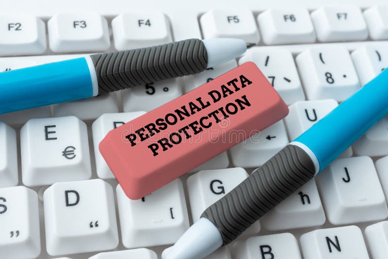 Conceptual Caption Personal Data Protection. Business Approach ...