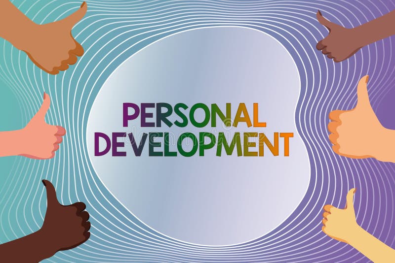 Sign Displaying Personal Development. Word for Process of Improving ...