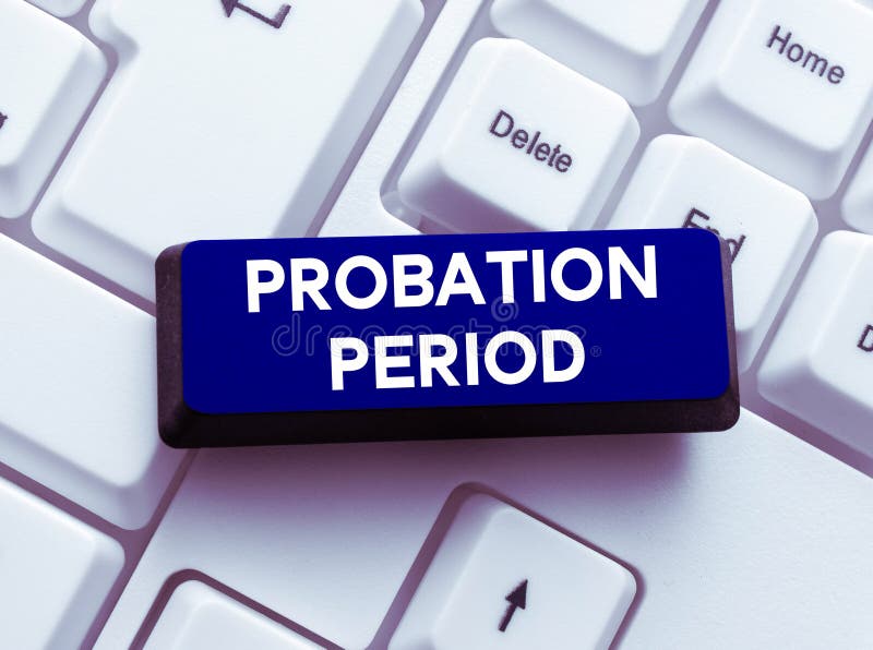 Handwriting Text Probation Period. Business Concept Focused and ... Handwriting Text Probation Period. Business Concept Focused and ...