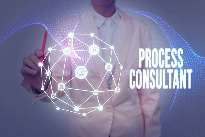 Text Caption Presenting Process Consultant. Concept Meaning Someone ...