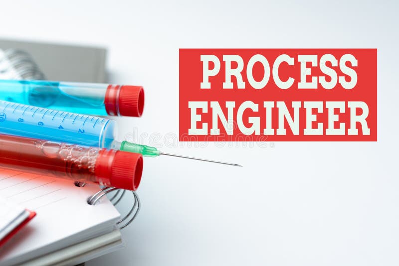 Text Showing Inspiration Process Engineer. Business Concept Responsible ...