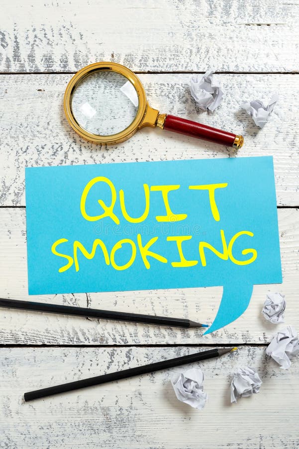 Writing Displaying Text Quit Smoking. Internet Concept Discontinuing or ... Writing Displaying Text Quit Smoking. Internet Concept Discontinuing or ...