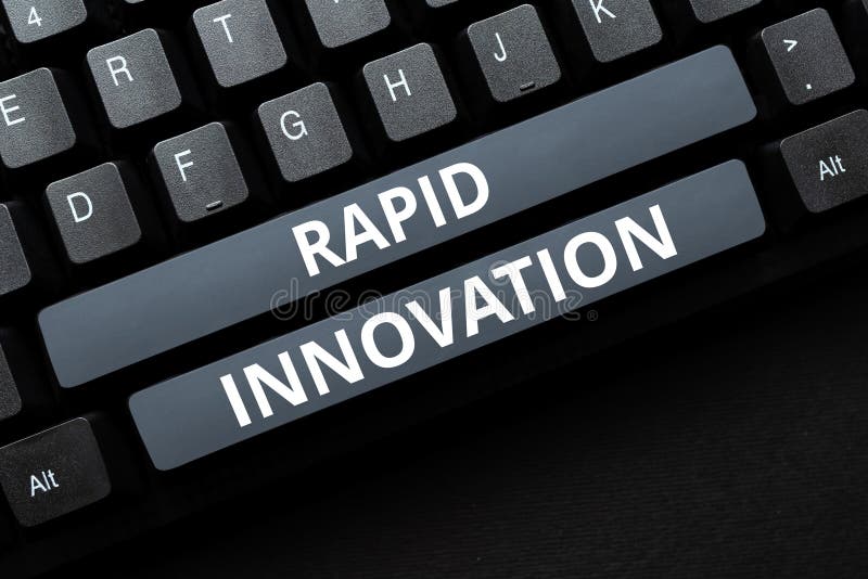 Conceptual Caption Rapid Innovation. Word for Characteristic of a ...