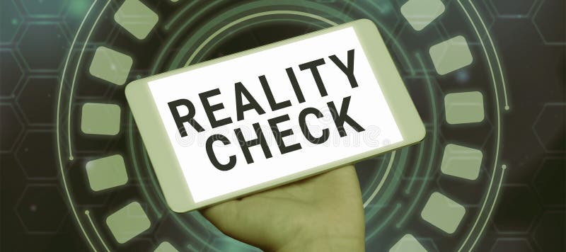 Text Caption Presenting Reality Check. Business Concept Making the ... Text Caption Presenting Reality Check. Business Concept Making the ...