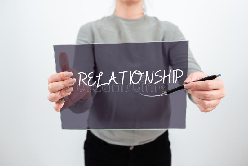 Sign Displaying Relationship. Conceptual Photo Developing Business ... Sign Displaying Relationship. Conceptual Photo Developing Business ...