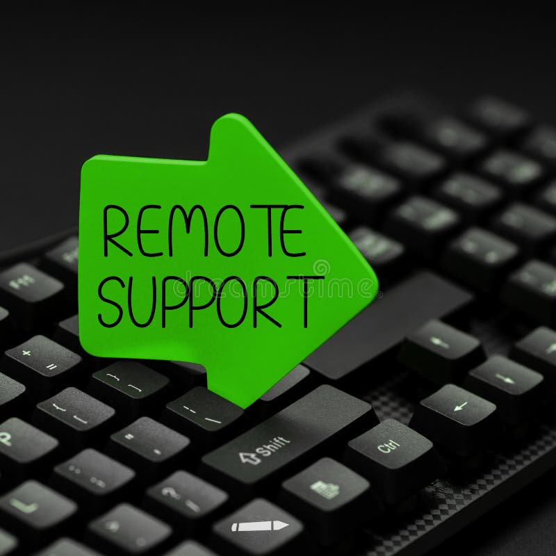 Inspiration Showing Sign Remote Support. Business Showcase Help End ... Inspiration Showing Sign Remote Support. Business Showcase Help End ...