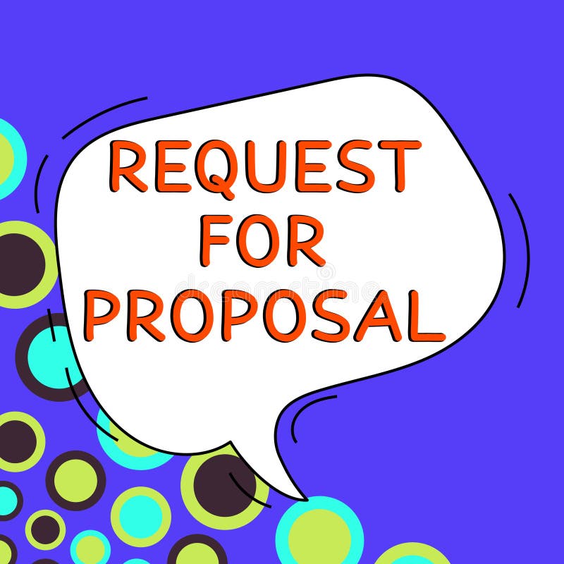 Sign Displaying Request for Proposal. Business Overview Document ...