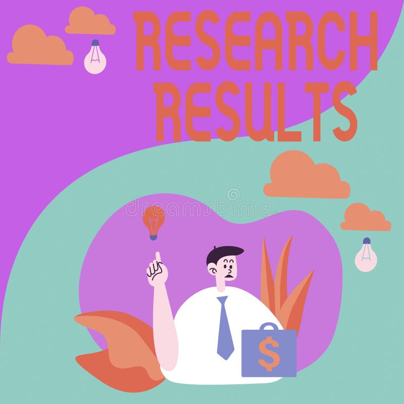 Sign Displaying Research Results. Business Idea Findings of the Study ... Sign Displaying Research Results. Business Idea Findings of the Study ...