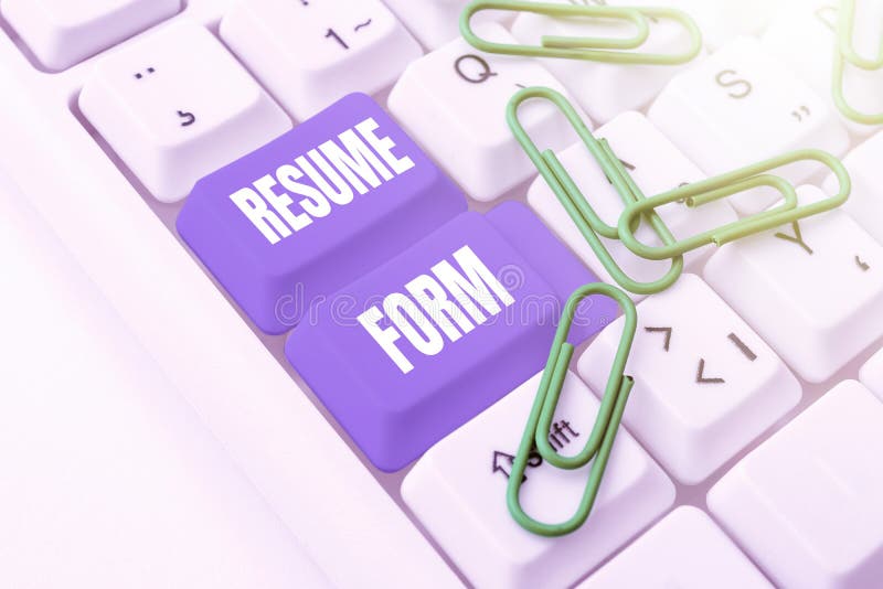 Text Caption Presenting Resume Form. Conceptual Photo Describe the ... Text Caption Presenting Resume Form. Conceptual Photo Describe the ...