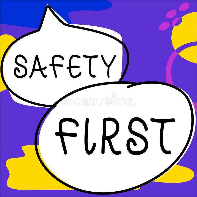 Sign Displaying Safety First. Business Showcase Avoid Any Unnecessary ... Sign Displaying Safety First. Business Showcase Avoid Any Unnecessary ...