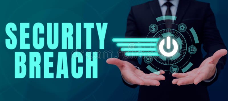 Writing Displaying Text Security Breach. Business Approach Unauthorized ... Writing Displaying Text Security Breach. Business Approach Unauthorized ...