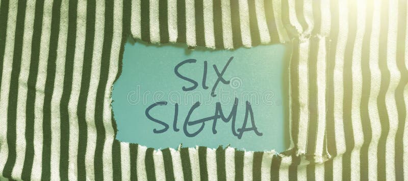 Sign Displaying Six Sigma. Business Concept Management Techniques To ... Sign Displaying Six Sigma. Business Concept Management Techniques To ...