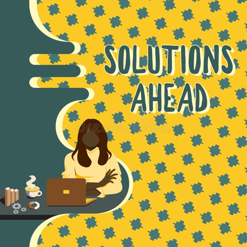 Solutions Ahead Stock Illustrations – 313 Solutions Ahead Stock ...