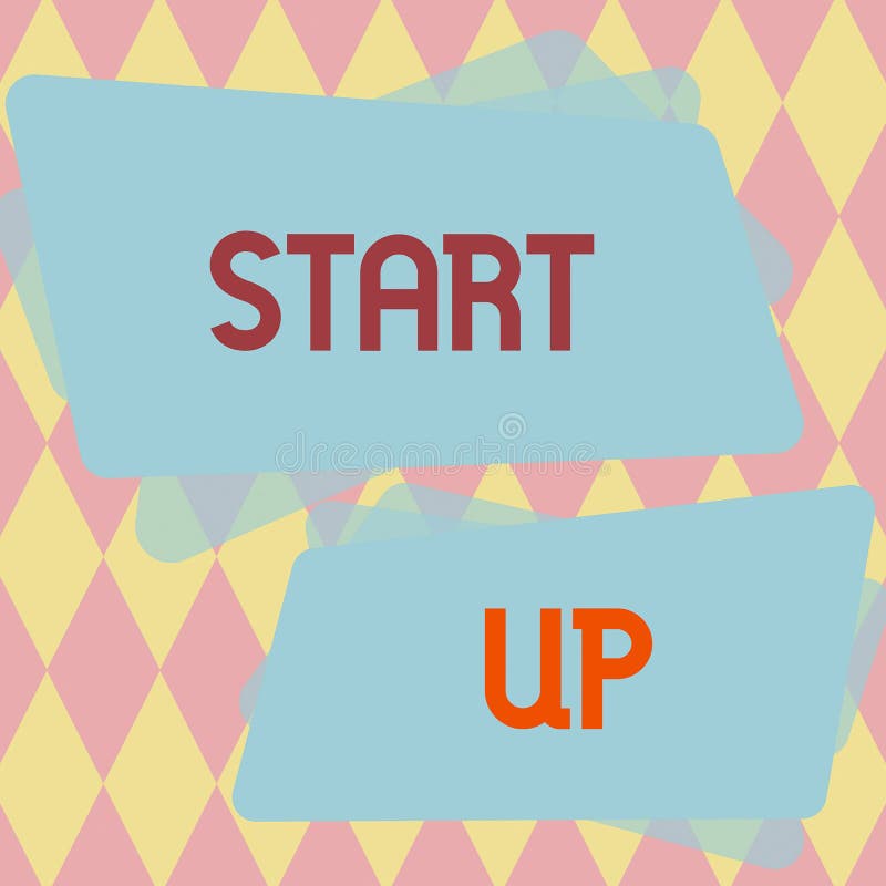 Writing Displaying Text Start Up. Business Approach in the Early ...